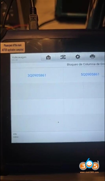 How to Read VAG MQB Locked ELV with Autel IM508 IM608 APB131?